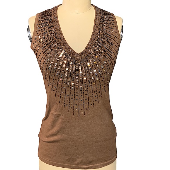 Cache | Tops | Cach Knit Top | Poshmark